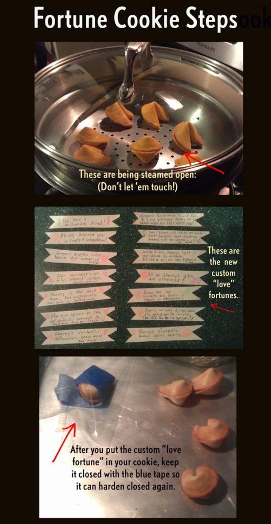 Love List Fortune Cookies - Simply Celebrate